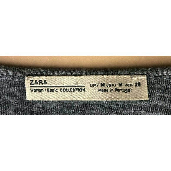 Zara | Tops | Zara Basic Collection Size M Multicolor Womens Top Rn ...